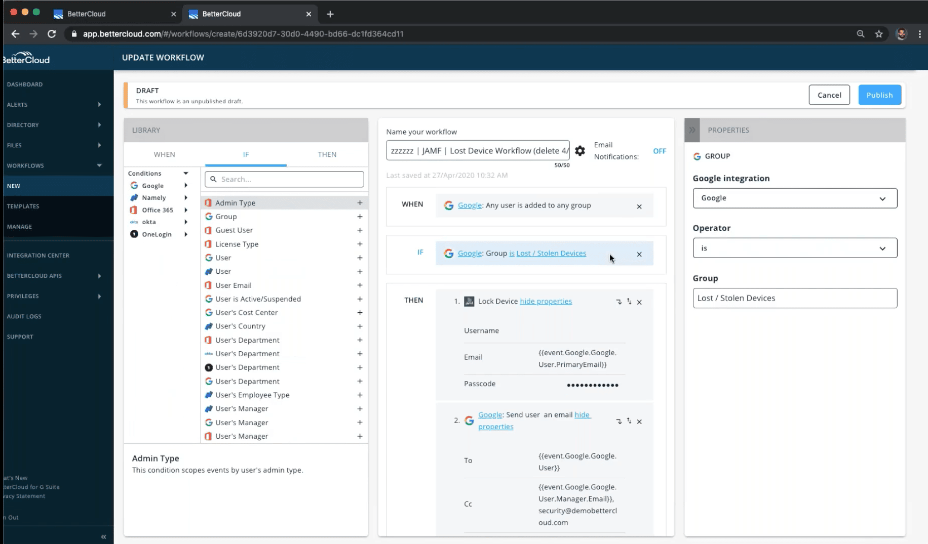 How innovative IT teams can automate tasks in Jamf | BetterCloud